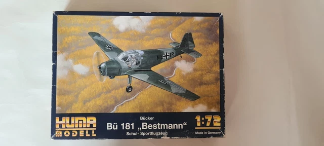 HUMA MODELLO BU 181 Bucker ""Bestmann"" Kit Modello 2506 in Scala 1:72 ...