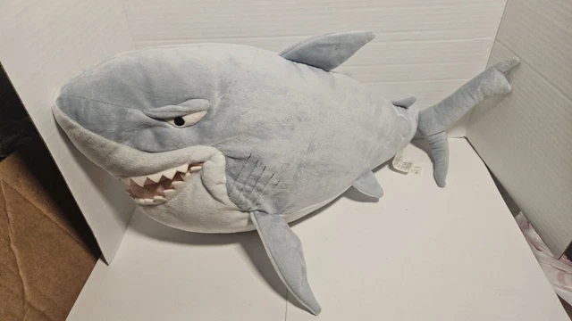 DISNEY STORE BRUCE THE SHARK Plush Stuffed Animal Toy 22'' Finding Nemo ...