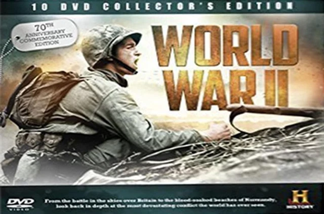 WORLD WAR II 70th Anniversary Edition DVD Boxset 10 Disc Box Set £54.99 - PicClick UK