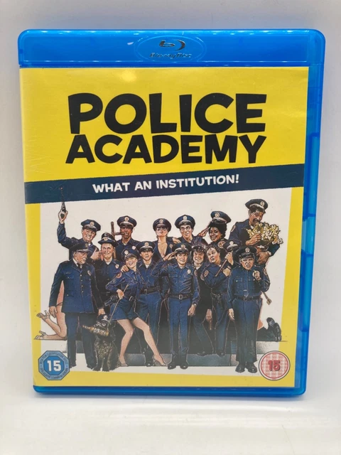 POLICE ACADEMY BLU Ray 1984 Movie Film Working Perfectly R2 Region 2 UK ...