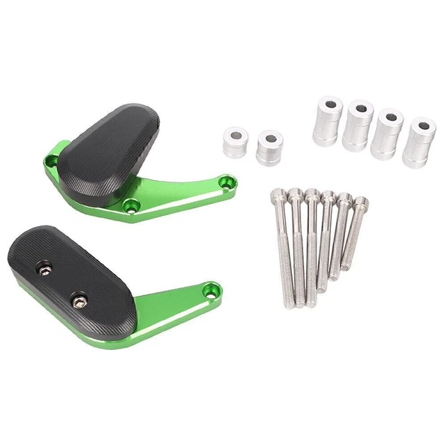 ALUMINIUM GREEN ENGINE Cover Crash Slider Protector for Suzuki GSXR ...
