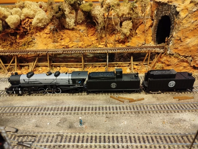 BACHMANN SPECTRUM DCC Pronto Metallo Ho URSA LIGHT 2-10-2 DR&IM Doppio ...