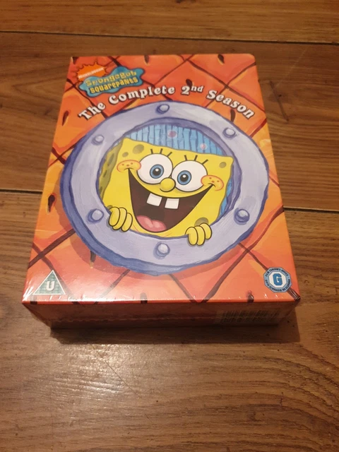 SPONGEBOB SQUAREPANTS - Series 2 - Complete (Box Set) (DVD, 2006) £34. ...