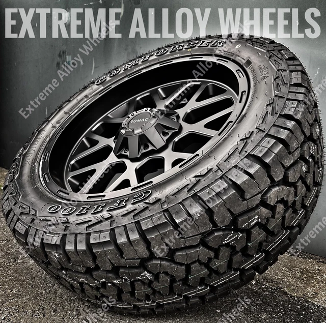 20& UTAH ALLOY Wheels Ford Ranger + Wildtrak Pick Up 4x4 + All Terrain Tyres £1,449.99 - PicClick UK