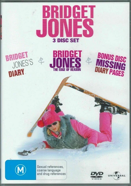 BRIDGET JONES 3 Disc Set DVD - DIARY / THE EDGE OF REASON / MISSING ...