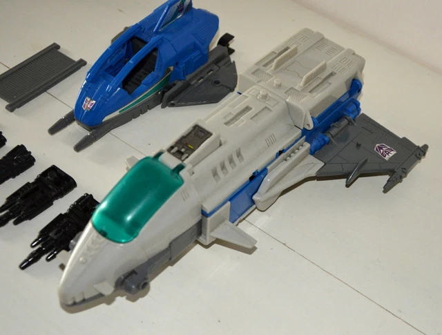ROBOT TRANSFORMER SPACE SHUTTLE Micro master SKYSTALKER G1 TAKARA ...