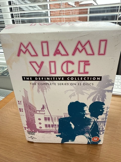 MIAMI VICE - The definitive collection dvd set - complete series on 32 ...