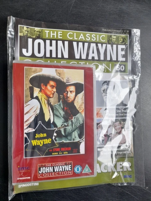 THE CLASSIC JOHN Wayne Collection DVD Magazine #50 The Star Packer £4. ...