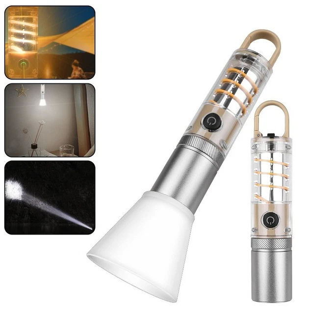 800 LUMENS LED Telescopic Zoom Five Light Modes Strong Light Mode ...