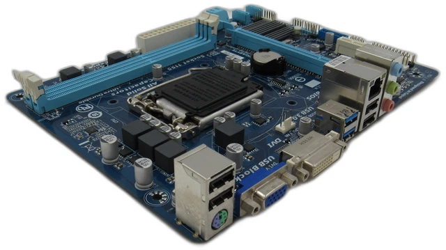 GIGABYTE GA-H61M-USB3V, H61 Express Chipset, LGA 1155, DDR3 Motherboard ...