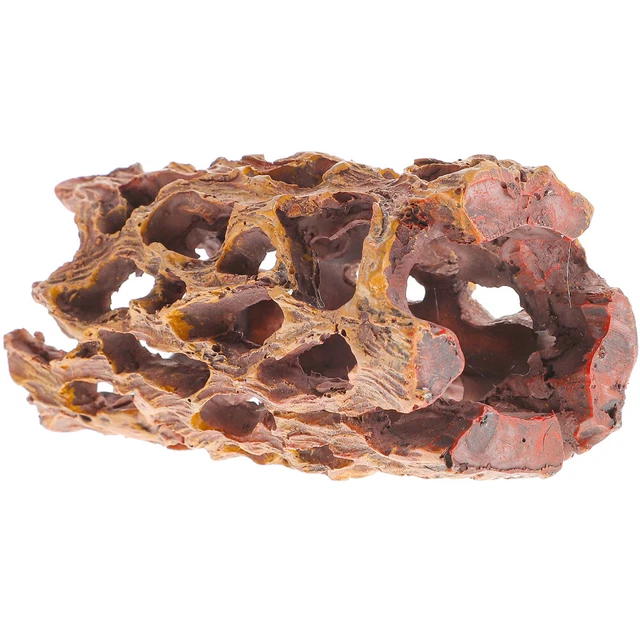 CACHE POISSON AQUARIUM Trou De Cachette Crevette Objet Décoration Pour ...