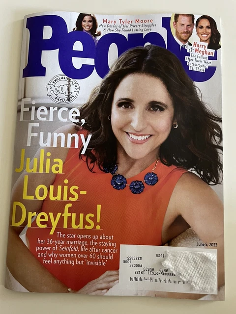 JULIA LOUIS DREYFUS Collector’s Item - People Magazine June 5th 2023 ...