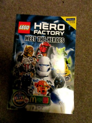 LEGO.HERO FACTORY.MEET THE Heroes by Shari Last.DK.VGC.* £1.99 ...