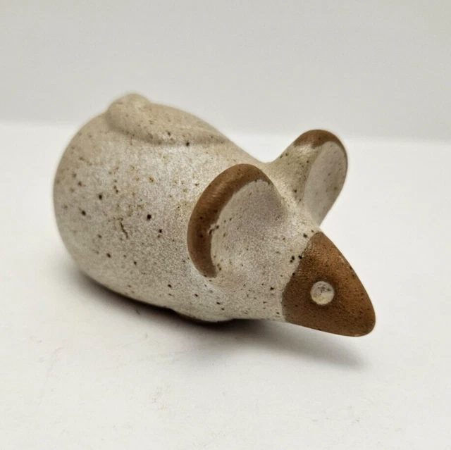 VINTAGE DAVID STEWART MOUSE Lions Valley Stoneware Pottery MCM ~ 2.75 ...