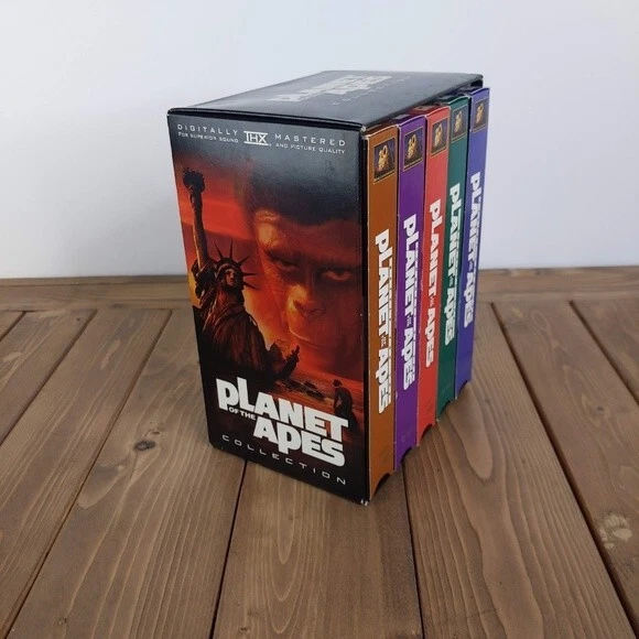 PLANET OF THE Apes 1998 VHS Special Collectors Edition Box Set $28.00 ...