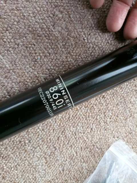 KS EXA FORM 860i 150mm drop Dropper Seatpost 30.9 with Suspension ...