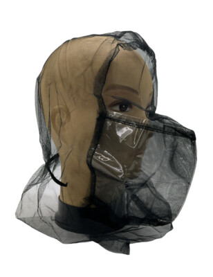 GENUINE EX POLICE Spit Hood Black NEW Security Patrol Officer Single ...