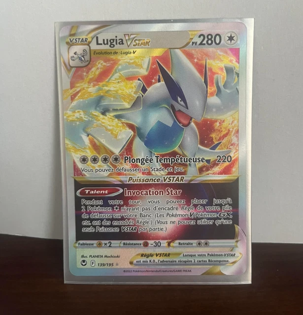 CARTE POKÉMON LUGIA Vstar 139/195 WCS 2023 VF EB12 EUR 9,99 - PicClick FR
