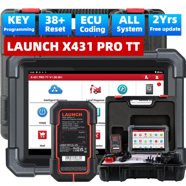 DISPOSITIVO DE DIAGNÓSTICO profesional LAUNCH X431 PRO TT PROS V OBD2 ...