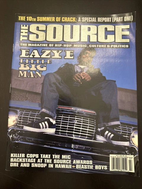 EAZY-E NWA THE SOURCE Magazine JULY 1994 - No. 58 HIP HOP $2.75 - PicClick