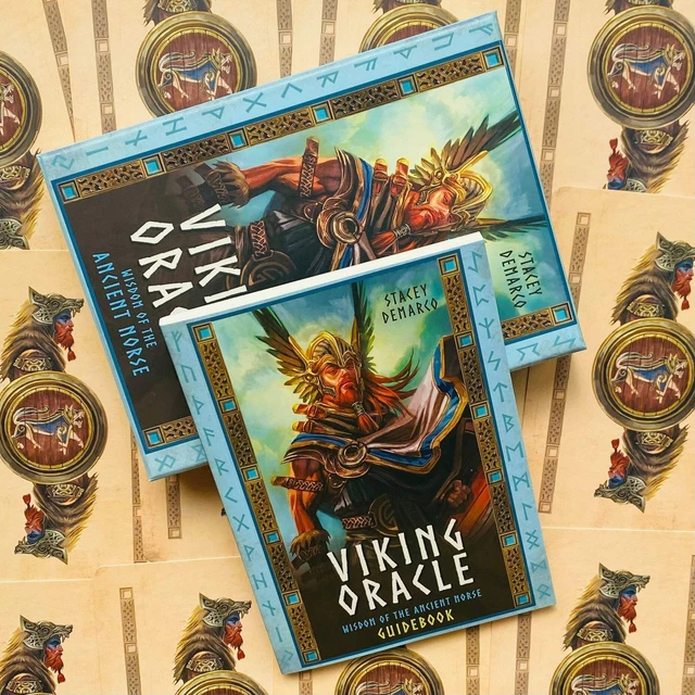 VIKING ORACLE BRIDGE Cards Oracle Stacey Demarco Esoteric Telling Blue ...
