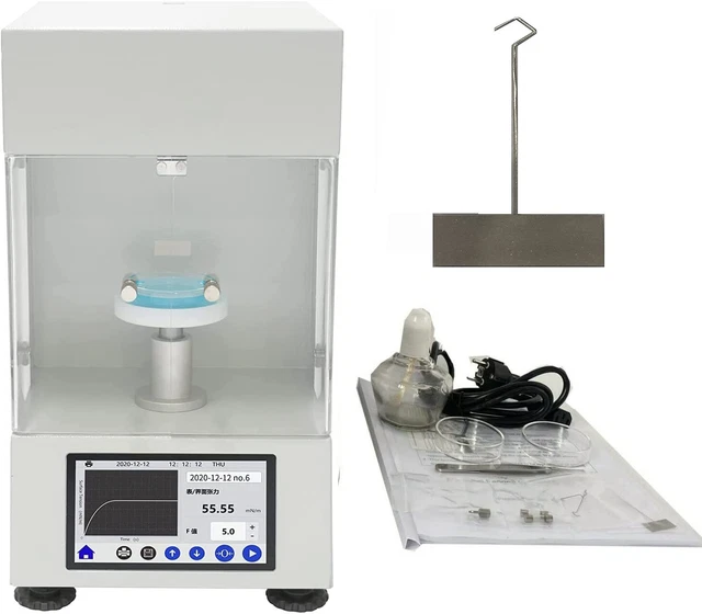 SURFACE TENSION METER Interfacial Tensiometer Liquid Surface Tension ...