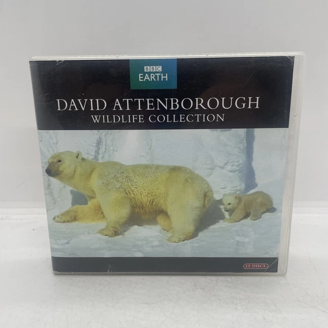 DAVID ATTENBOROUGH WILDLIFE Collection DVD 15 Disc Set Complete BBC Earth £12.41 - PicClick UK