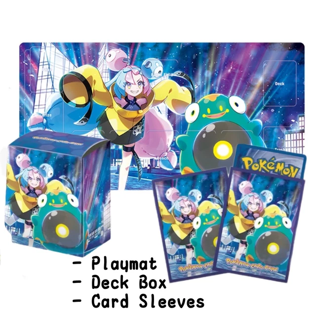 POKEMON TCG IONO Chinese Special Set Sleeves Playmat and Deck Box $116. ...