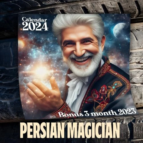 PERSIAN MAGICIAN CALENDAR 2024 Jan 2024 to Dec 2024 Bonus 3 Months Last ...