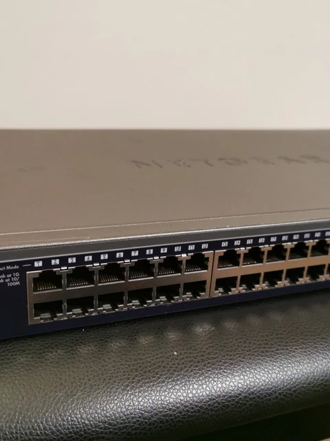 NETGEAR PROSAFE GS752TXS 48 Port Gigabit Smart Switch with 4 X 10Gb ...