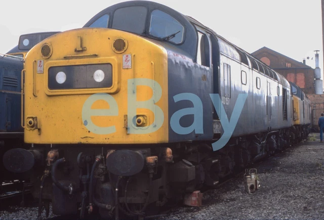 35MM RAILWAY SLIDE of Class 40 40157 @ Doncaster Works - Copyright to ...