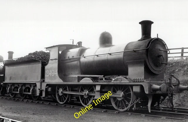RAILWAY PHOTO 6X4 Furness Railway LMS 0-6-0 12494 unknown shed c1923 £3 ...