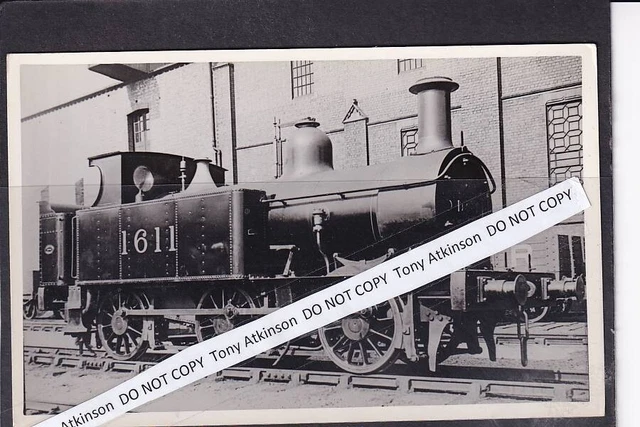 LMS - EX Midland - 1F Class 0-6-0T No. 1611 - Vintage Image - # L10178 ...