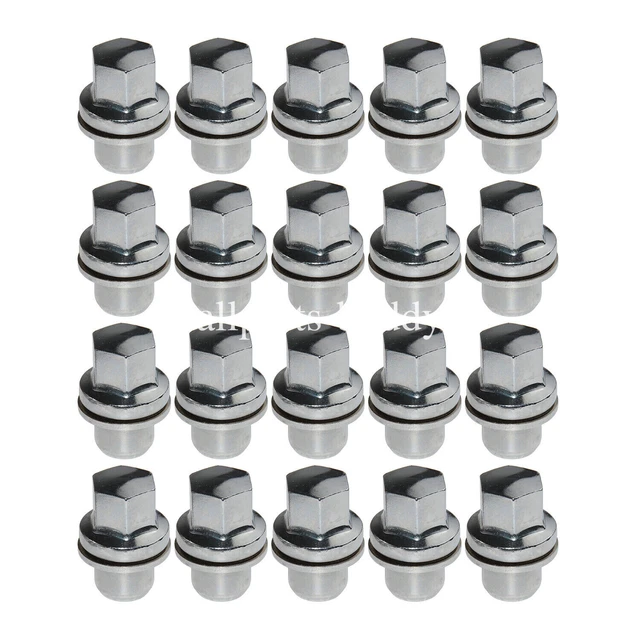 20PCS ALLOY Wheel Nut Land Rover L322 Discovery 3 4 5 Range Rover&Sport ...