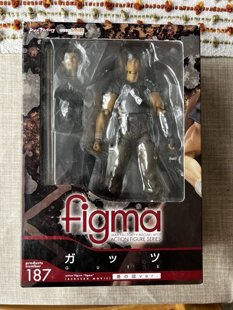 MAX FACTORY BERSERK Guts Action Figure Figma #187 **Please Read ...