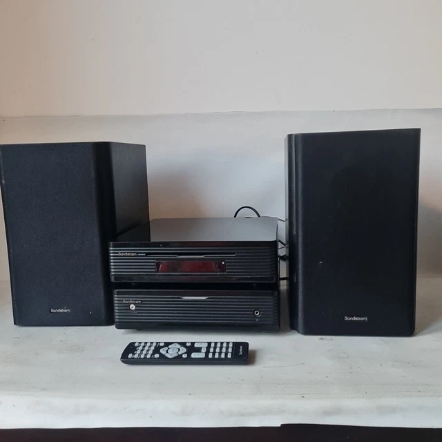 SANDSTROM HIFI-SYSTEM SFTPPH10 mit CD-Player, USB-Anschluss, DAB-Radio ...