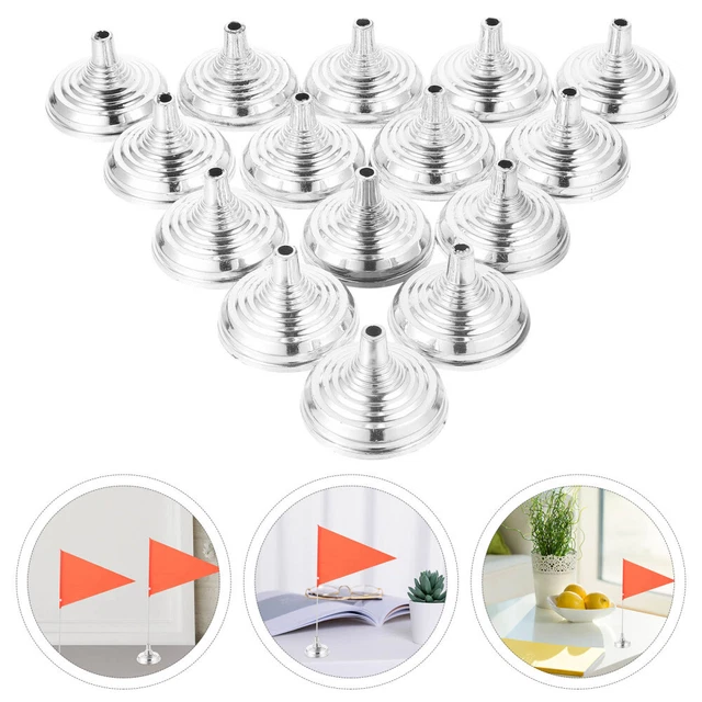 30 PCS PORTE-DRAPEAU Base De Bureau Support Table Décorer Décoration ...