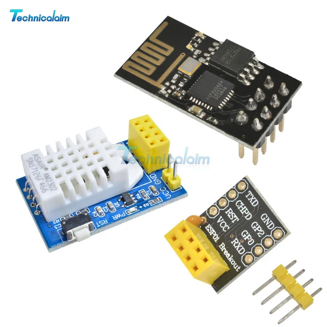 Esp 01 01s Dht22 Sensore Di Umidità Temperatura Esp8266 Esp 01