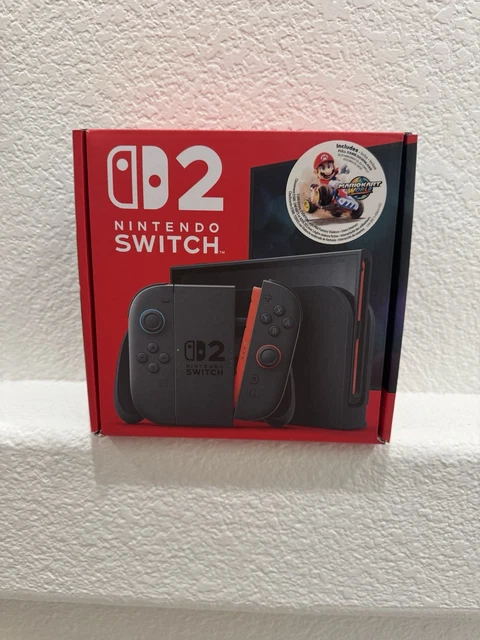 NINTENDO SWITCH 2 Console Mario Kart World Bundle - IN HAND - SHIPS ...