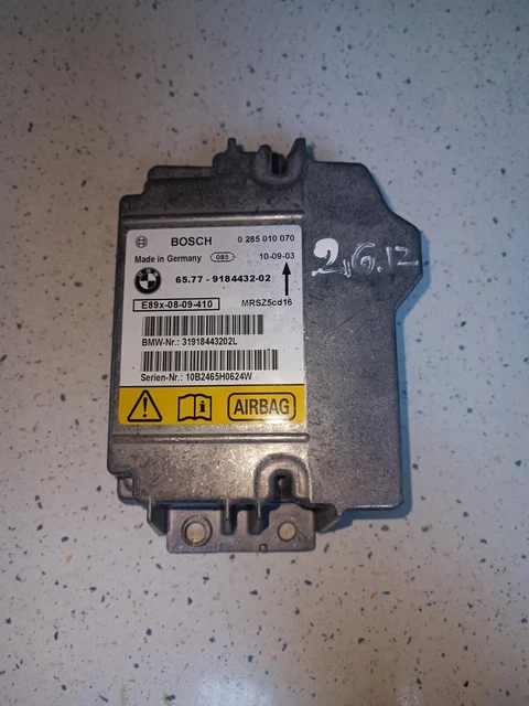 BMW 1 3 X1 Series E81 E87 E90 E91 Airbag Ecu Air Bag Control Module ...