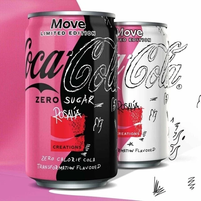 LIMITED EDITION COLLECTOR Rosalia Move Transformation Flavor Coca Cola ...