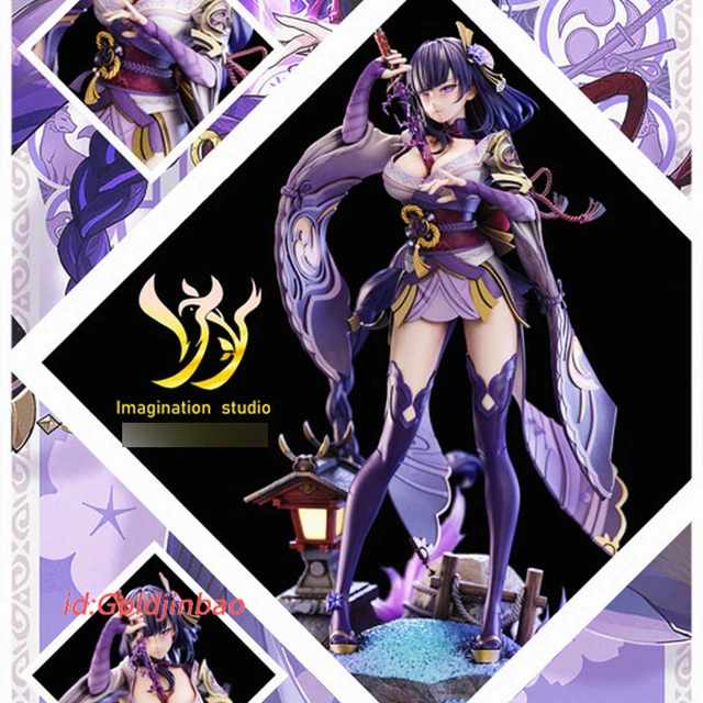 IMAGINATION STUDIO GENSHIN Impact Raiden Shogun Resin Statue Pre-order Game Suit EUR 367,46 ...