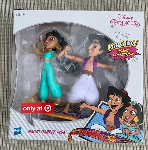 DISNEY PRINCESS POSEABLE Comic Collection - Magic Carpet Ride - Target ...