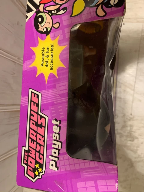 CARTOON NETWORK THE Powerpuff Girls Mayor's Office NRFB playset ...