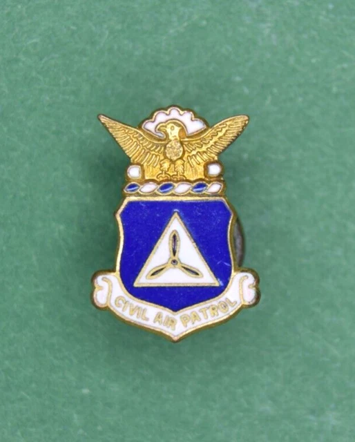 RARE VARIETY WW2 CAP Civil Air Patrol Service Lapel Pin Wing SB EUR 69 ...