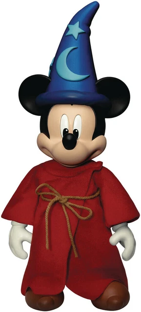 DISNEY FANTASIA MICKEY Mouse Le Sorcier Apprenti Action Figure DAH-041 ...
