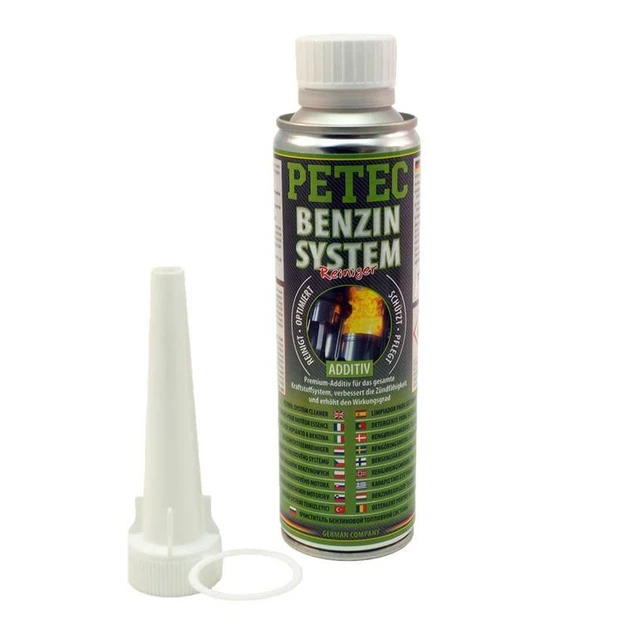 1X PETEC 80750 Essence Système Nettoyant Premium Additif Complément ...