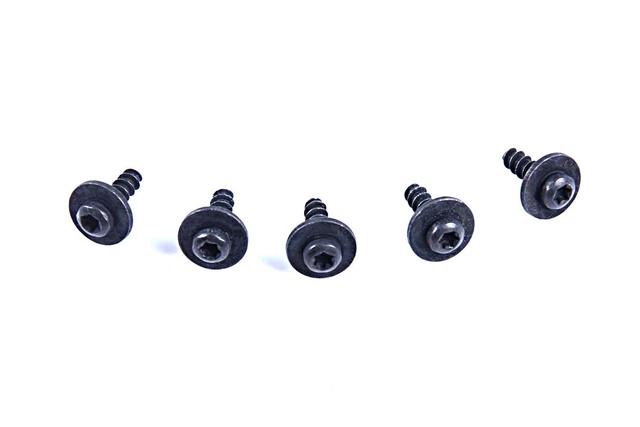 ORIGINAL VW AUDI Seat ŠKODA inner six-round sheet metal screw x5 set ...