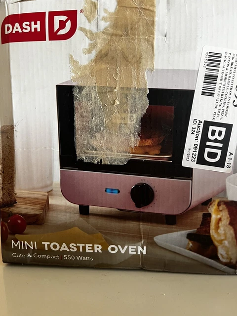 DASH MINI TOASTER Oven Cooker - PINK. New! $12.99 - PicClick