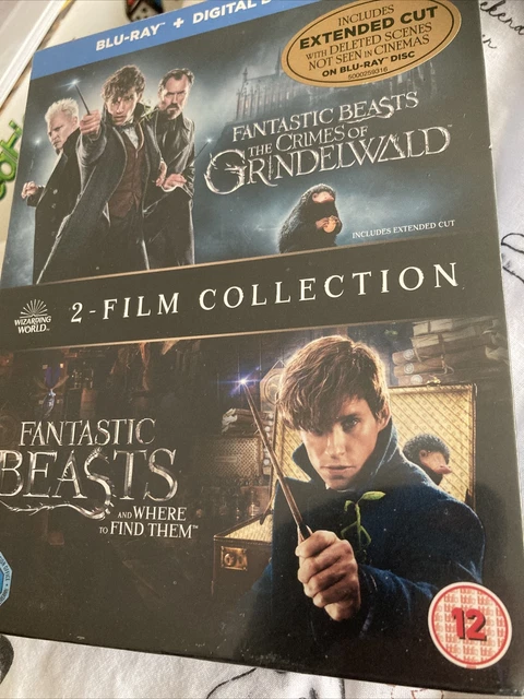 FANTASTIC BEASTS: 2-FILM Collection (Blu-ray) Eddie Redmayne Dan Fogler ...